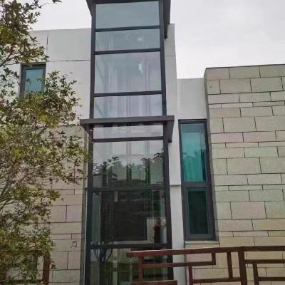 China Pitless 5‑Stop Residential Elevator with 4.7kW Motor & Aluminum Alloy Cabin for sale
