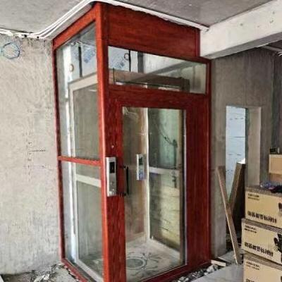 China Small Deck‑Floor Home Elevator – 5 Stops, 4.7 kW Motor & Zero Pit Depth for sale