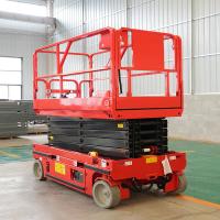 China Portable Extended  Scissor Lift Platform Of 6 Meters Configuration Sheet for sale
