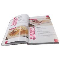China Spiral Bound Custom Cookbook Printing , Hardcover Art Book Printing for sale