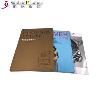China Garments Catalog Booklet Brochure Printing Services Film Lamination for sale
