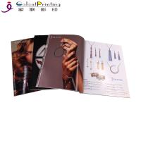 China Glossy Perfect Bound Magazine Printing Services / Laminated Booklet Printing for sale