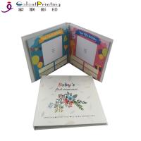 China Hardcover Paper Printing Services Baby Memory Books Keepsake Album First Year Record for sale