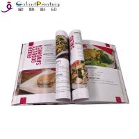 China Hardcover Custom Cookbook Printing Full Color Brochure Printing ISO9001 Approved for sale