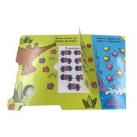 China Professional Paper Printing Services Board Book With Puzzles Cardboard for sale