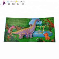 China Custom Dinosaur Animal  Children'S Pop Up Story Books For 1 Year Olds for sale