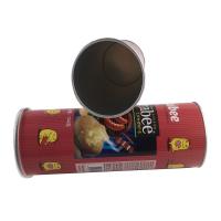 China Potato Chips Packing Food Grade Tube Packaging Kraft Paper Cylinders for sale