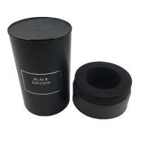 China Full Color Custom Cardboard Tube Packaging With EVA Insert Silver Foil for sale