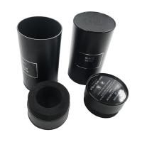 China Full Color Custom Cardboard Tube Packaging With EVA Insert Silver Foil for sale