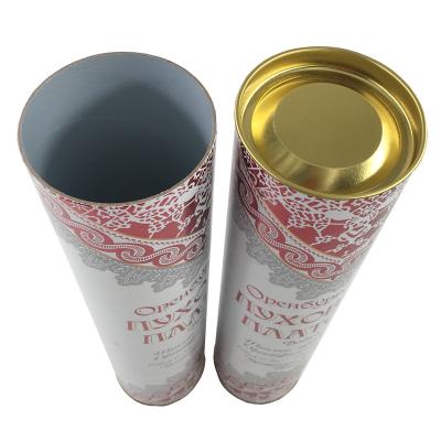 China Gloss Surface Custom Printed Paper Tubes Gift Cardboard Mailing Tube for sale