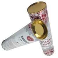 China Gloss Surface Custom Printed Paper Tubes Gift Cardboard Mailing Tube for sale