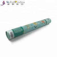 China Disposable Custom Printed Paper Tubes / Coated Cardboard Shipping Tubes for sale