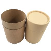China T Shirt Cylinder Kraft Tube Packaging Cardboard Tube Food Packaging Custom Size for sale
