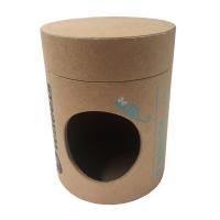 China Cardboard Cosmetic Skincare Paper Tube Packaging Customized Shape for sale