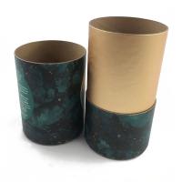 China Printed Custom Printed Paper Tubes Box Cosmetic Tube Packaging For Shampoo for sale