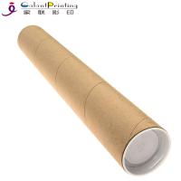 China Biodegradable Digital Printing Round Paperboard Push Up Tubes With Plastic Caps for sale