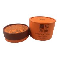 China Oil Cream Cosmetic Tube Packaging With PET Insert Cylindrical Tube Packaging for sale