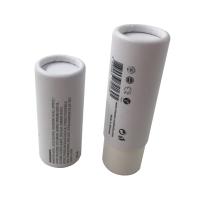 China Elegant  Cosmetic Tube Packaging / Paper Chapstick Tubes Film Lamination for sale
