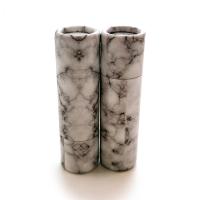 China Eco Friendly Brown Paperboard Push Up Lip Balm Tubes CMYK Printing for sale