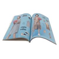 China Fashion  A4  Magazine Printing Services / Perfect Bound Brochure Printing for sale