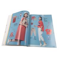 China Fashion  A4  Magazine Printing Services / Perfect Bound Brochure Printing for sale