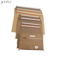 China Custom Tear Strip Cardboard Kraft Mailer Envelope Printing Services with Self Adhesive for sale