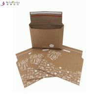 China A5  Envelope Printing Services Rigid Kraft Cardboard Mailers Envelopes With Self Adhesive for sale