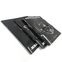 China Soft Cover Catalog Printing Services Flyer Photo Book Printing Film Lamination for sale