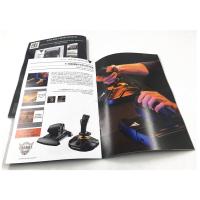 China Soft Cover Catalog Printing Services Flyer Photo Book Printing Film Lamination for sale
