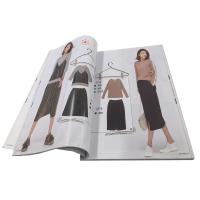 China Soft Cover Catalog Printing Services Flyer Photo Book Printing Film Lamination for sale