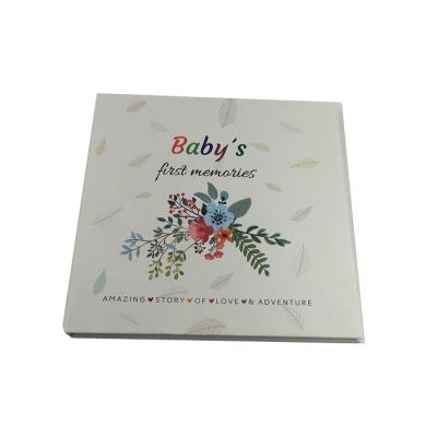 China Fancy Custom Softcover Child Coloring Memory Book / Baby Record Book for sale