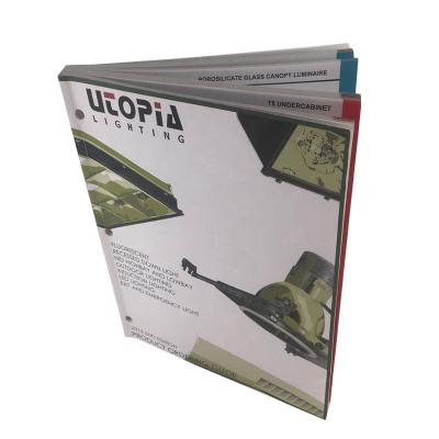 China Perfect Binding Softcover Catalog Printing Services Full Color Booklet Printing for sale