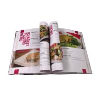 China Professional Four Color Cooking Hardcover Cookbook Offset Printing for sale