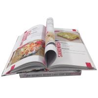 China Professional Four Color Cooking Hardcover Cookbook Offset Printing for sale