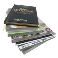 China Hardcover Custom Cookbook Printing Full Color Brochure Printing ISO9001 Approved for sale