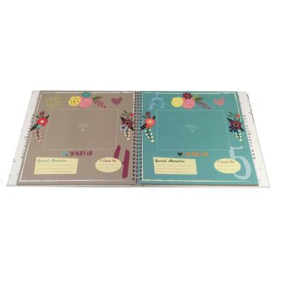 China Journal Album Baby Memory Books Spiral Binding Picture Memory Book for sale