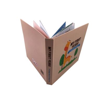 China Custom Printed Baby Memory Books Wire Binding Photo And Memory Book for sale