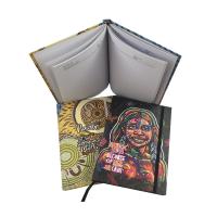 China Hardcover Custom Planner Printing With Elastic Band Embossed Finishing for sale