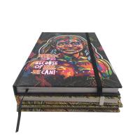China Hardcover Custom Planner Printing With Elastic Band Embossed Finishing for sale