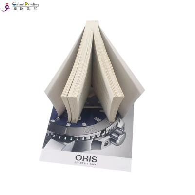 China Softcover Perfect Bound Magazine Printing Services Standard Size 160X160mm for sale
