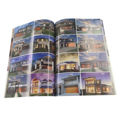 China Grey Cardboard Paper Custom Cookbook Printing / Recipe Book Printing for sale