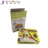 China Custom Full Color  	Paper Printing Services Buscuits Food Packaging Paper Folding Box With Glossy Lamination for sale
