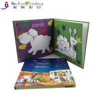 China Colorful  Square Hardcover Book Printing Services Film Lamination OEM Service for sale