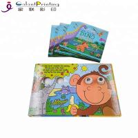 China A4 A5 A3 Paper Printing Services Kids Board Books Glue / Sewing Binding for sale