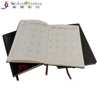 China A5 PU Leather Daily Weekly Custom Planner Printing Service Thread Sewing Binding for sale