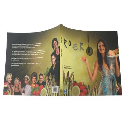 China Offset Printing Custom Cookbook Printing Modern Design Customized Size for sale