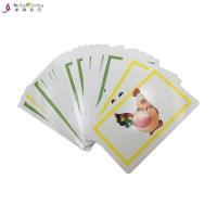 China Glossy Finishing Card Printing Services Toddler Playing Cards Custom Shape for sale