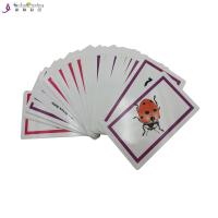 China Glossy Finishing Card Printing Services Toddler Playing Cards Custom Shape for sale