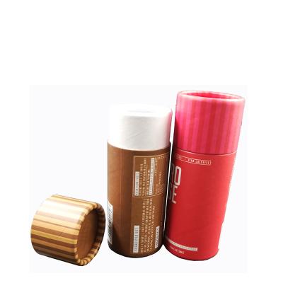 China 100% Recycled Round Cardboard Cyclinder Paper Tube For Essential Oil Bottle for sale