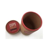 China Child Proof Airtight  Tubular Kraft Food Paper Tube Can Packaging Box For Honey Bottle for sale